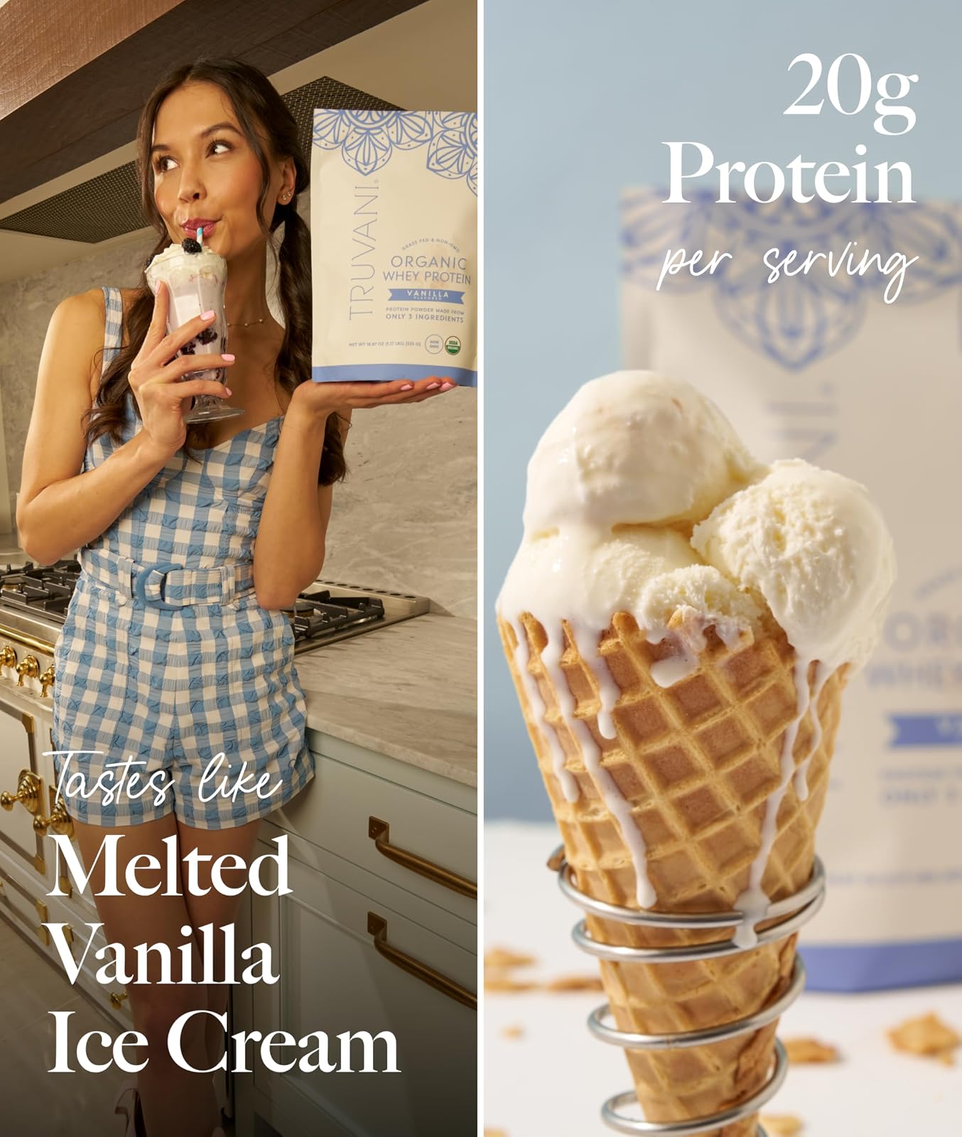 20 servings of whey protein goodness