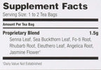 20 tea bags for convenient cleansing