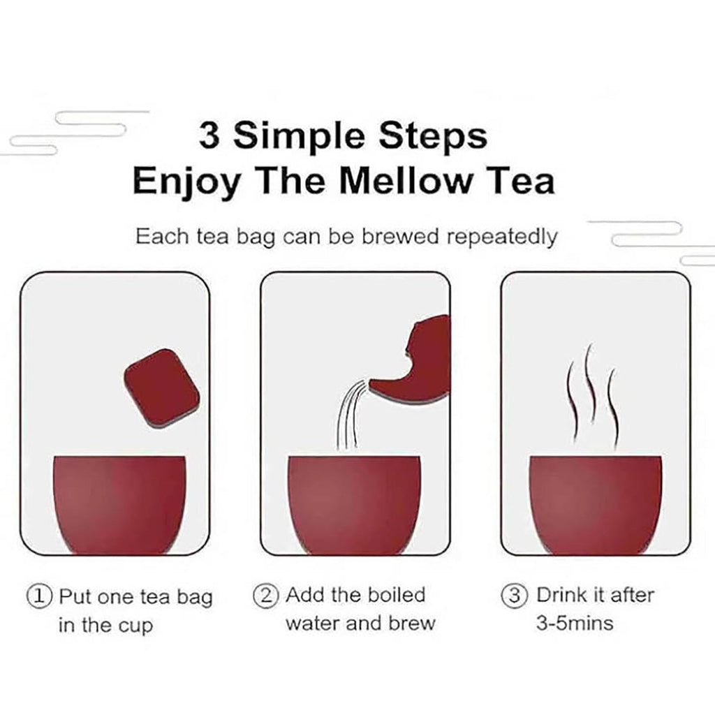 20 tea bags for convenient detox