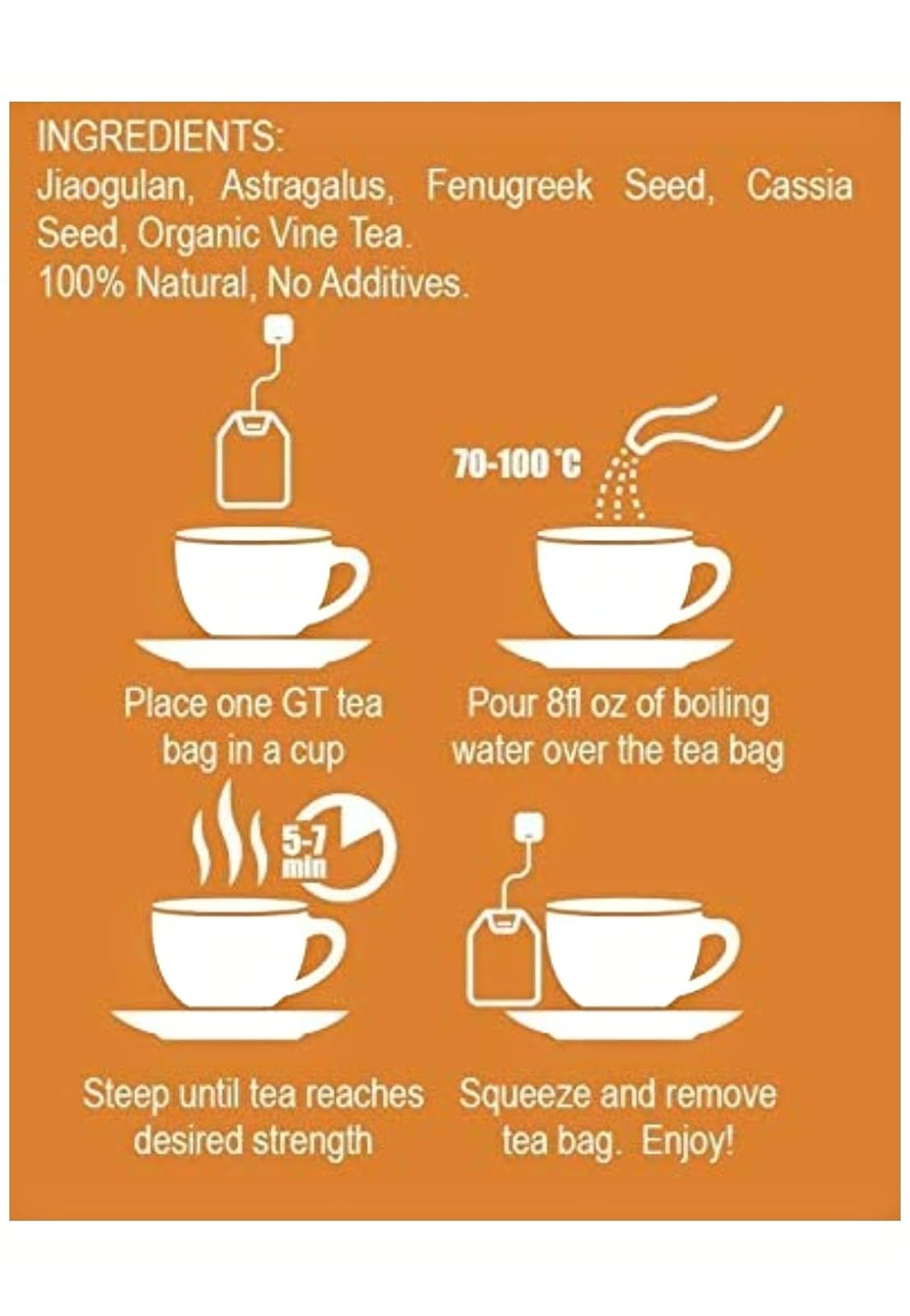 20 tea bags for daily wellness