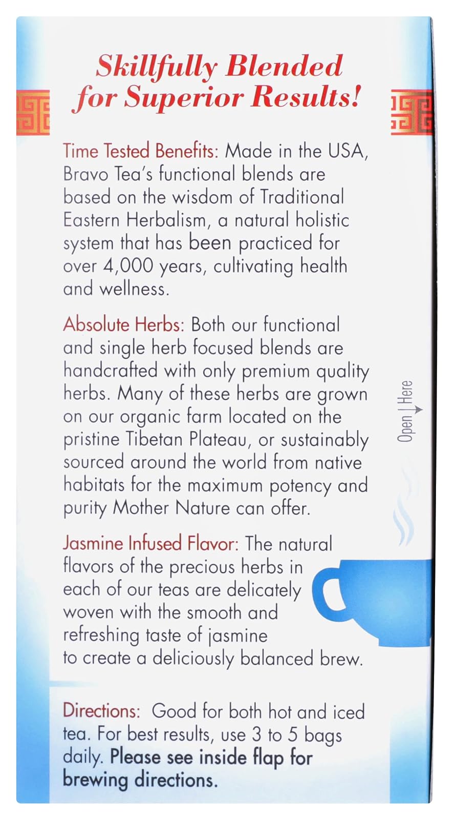 20 tea bags for daily wellness