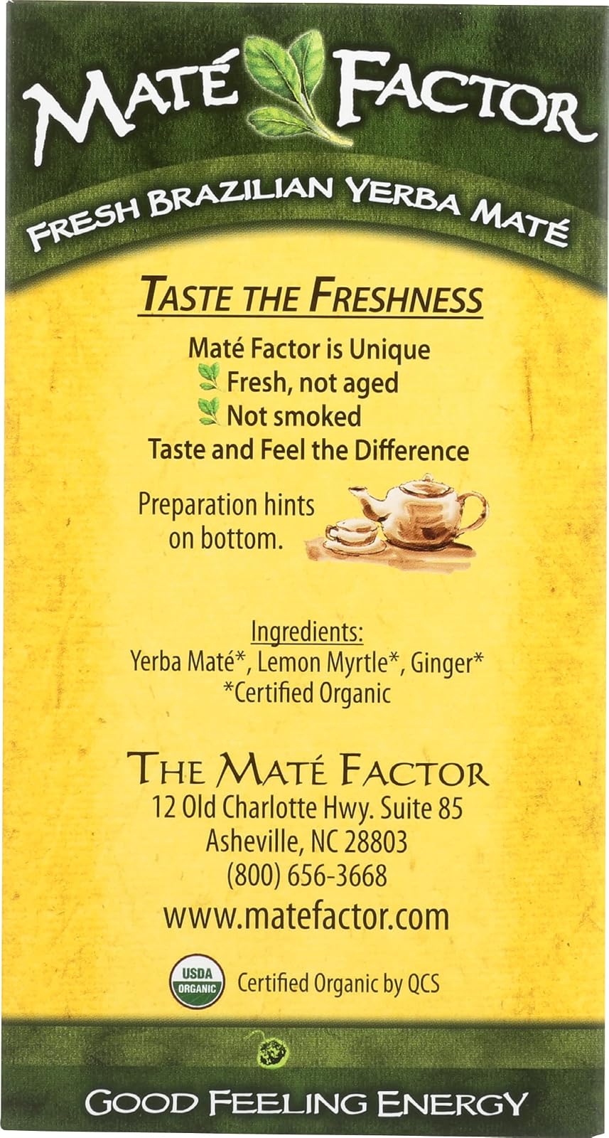 20 tea bags for easy brewing