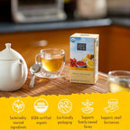 20 tea bags of lemon chamomile