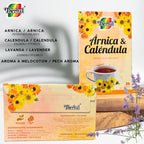 20 tea bags of soothing herbal blend