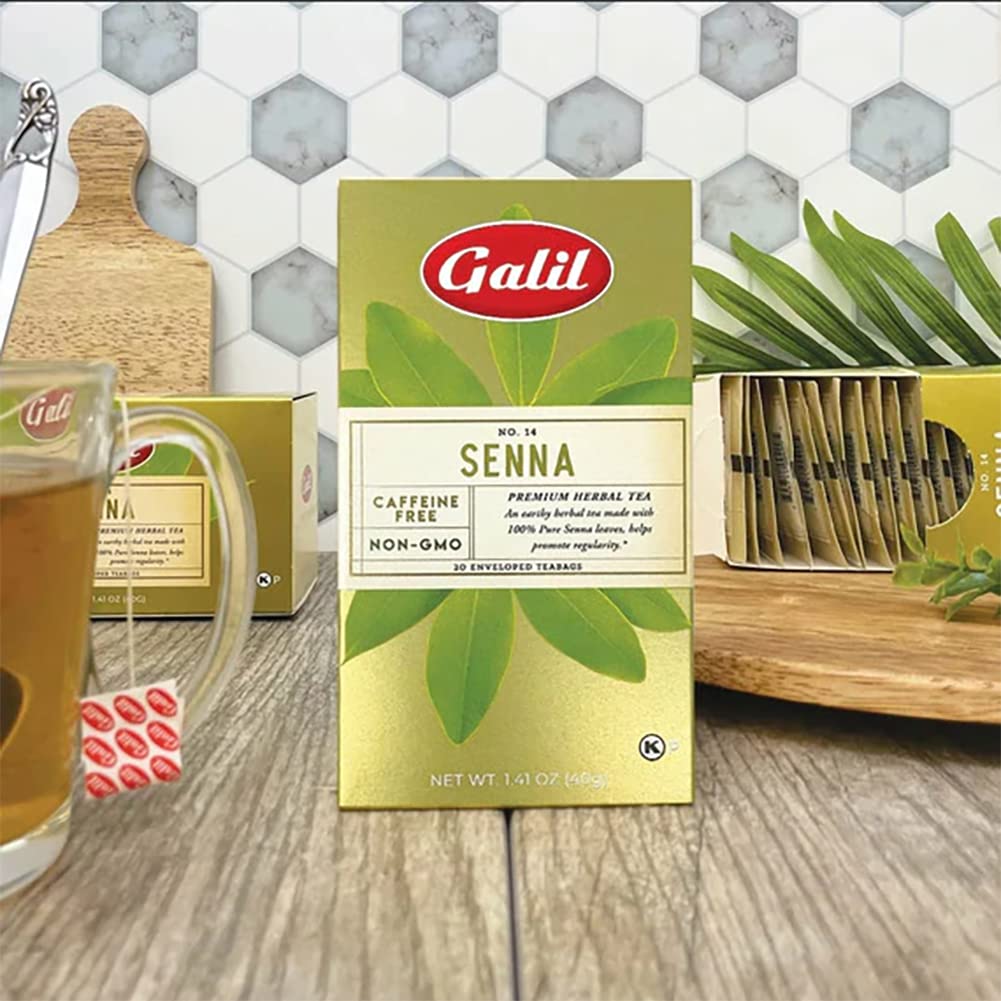 20 teabags of Galil Senna tea