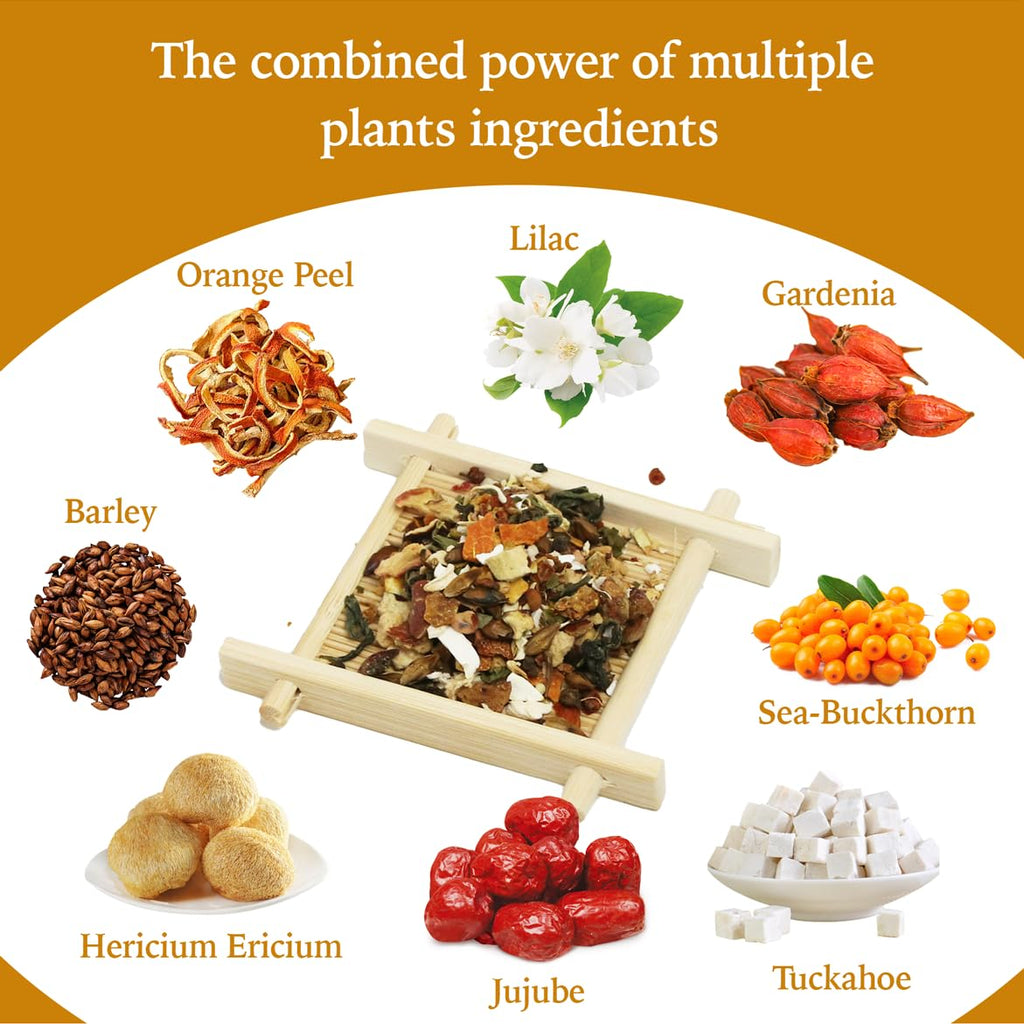 20 teabags of herbal comfort
