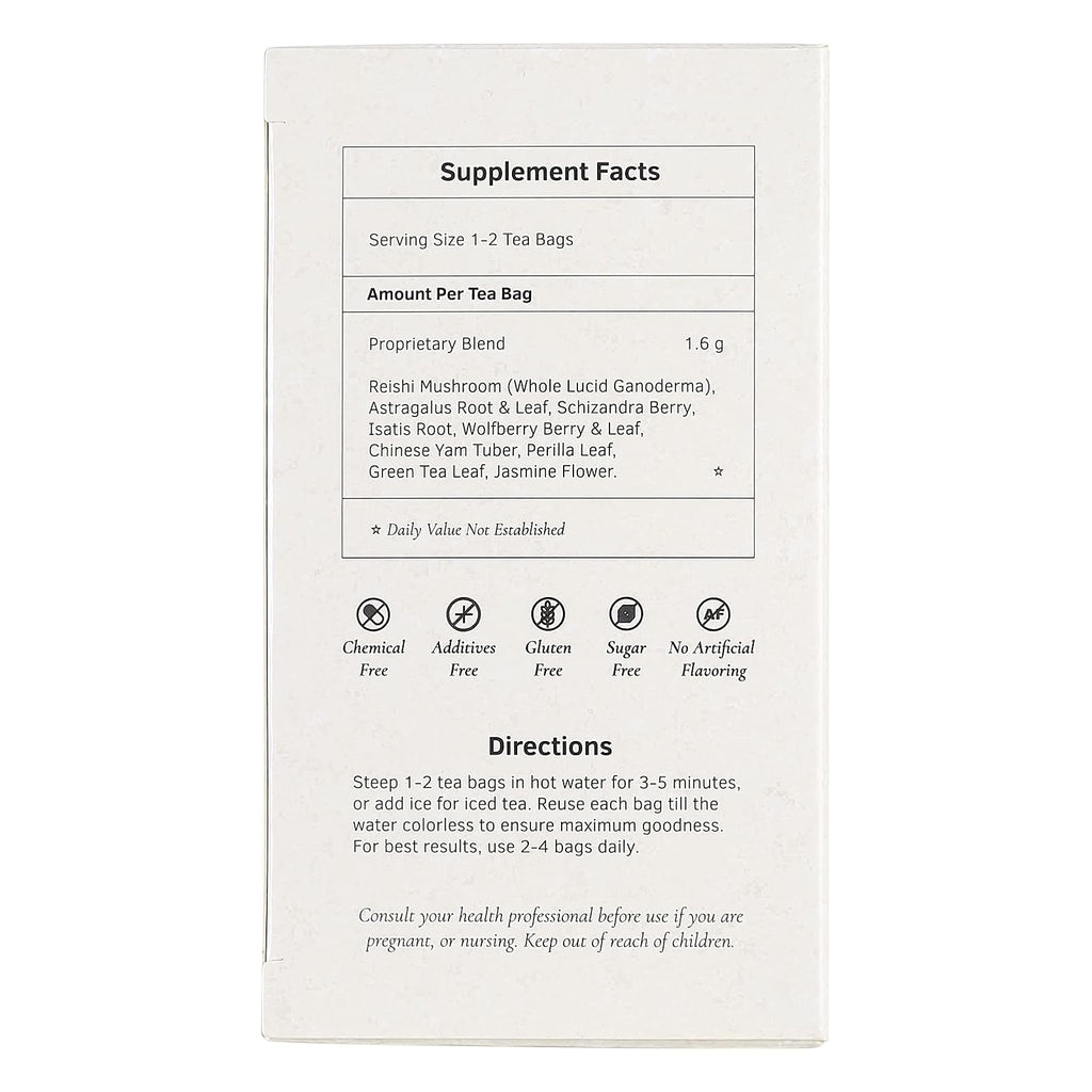20 teabags of herbal liver support