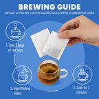 20 teabags of prostate-friendly tea