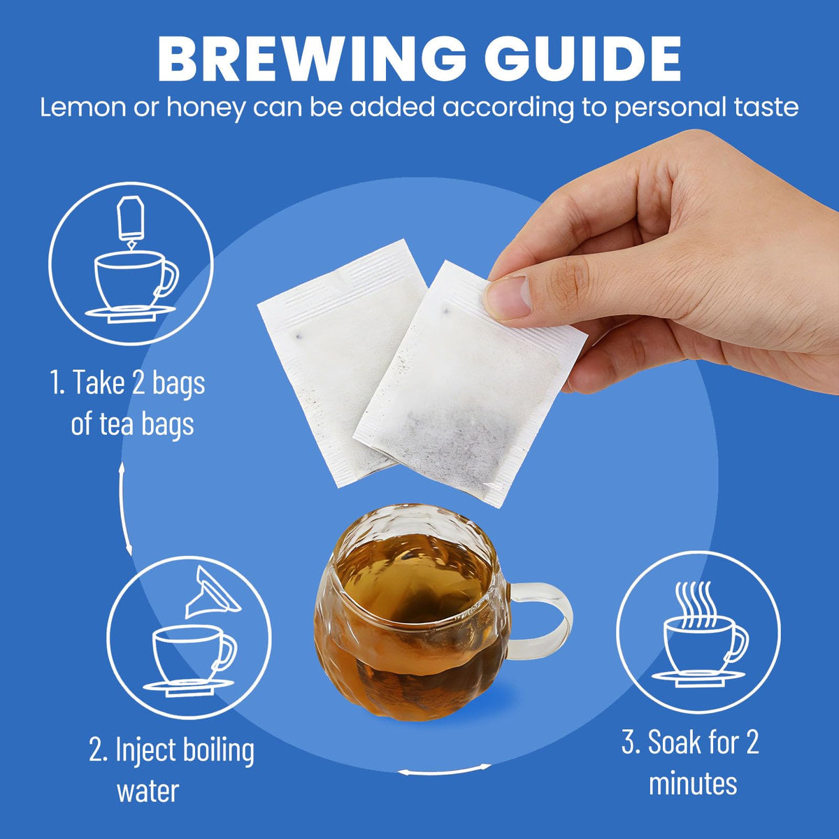 20 teabags of prostate-friendly tea