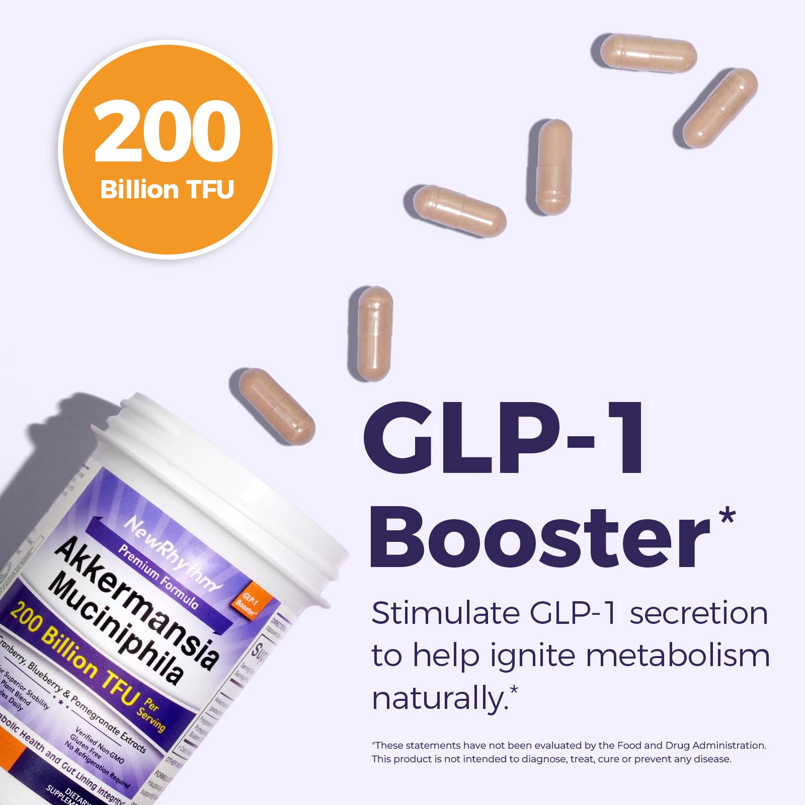 200 billion CFU gut health support