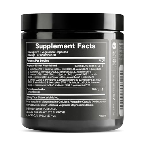 200 billion CFU probiotic capsules