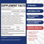 200 billion CFU probiotic capsules