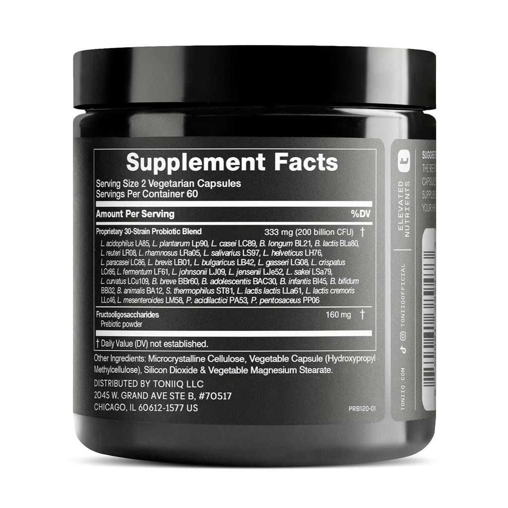 200 billion CFU probiotic capsules