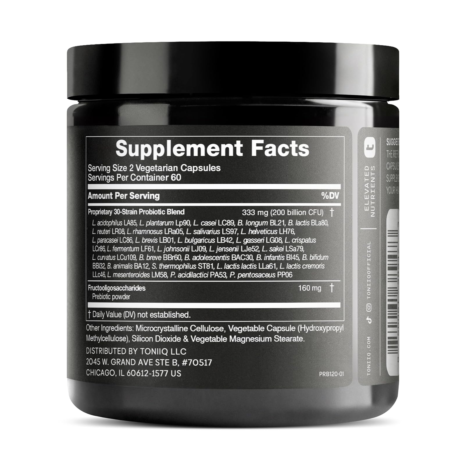200 billion CFU probiotic capsules