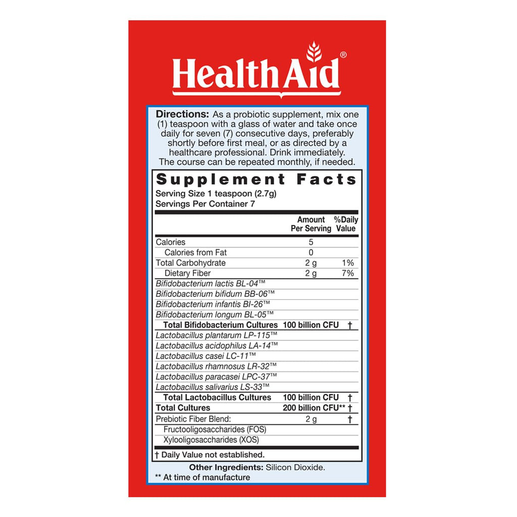 200 billion CFU probiotic supplement