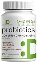 200 billion CFU probiotics capsules