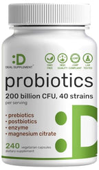 200 billion CFU probiotics capsules