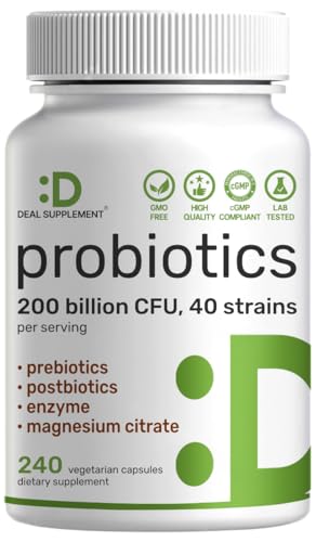 200 billion CFU probiotics capsules