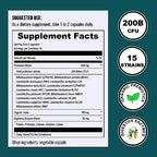 200 billion CFUs probiotics benefits