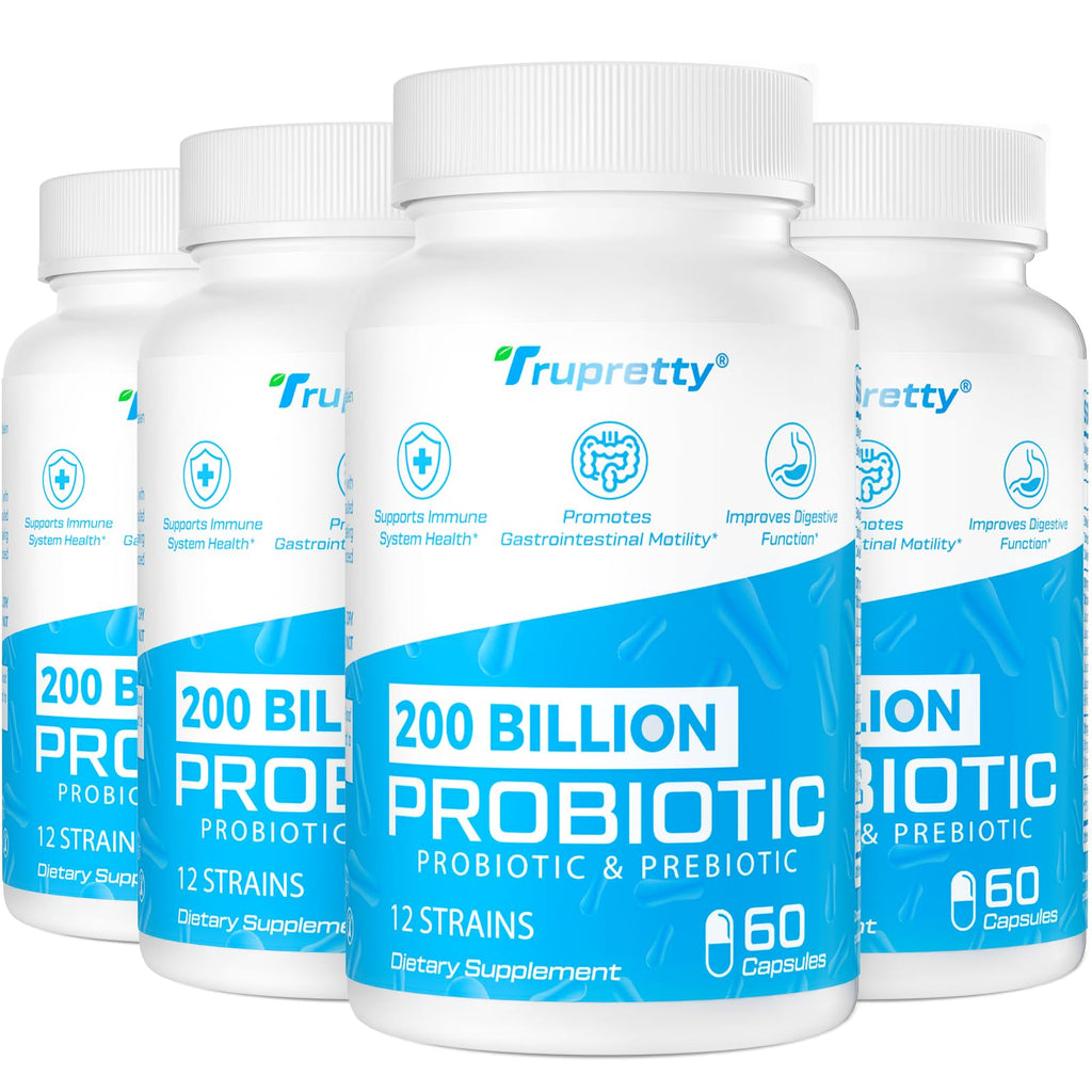 200 billion CFUs probiotics for gut health