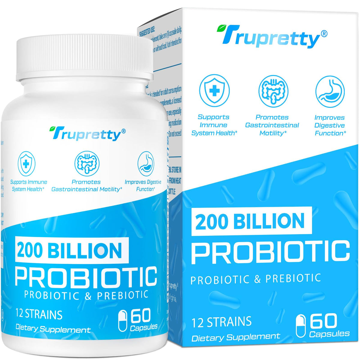 200 billion CFUs probiotics for women
