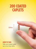 200 caplets for daily use