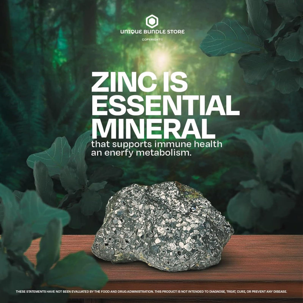 200 caplets of essential zinc