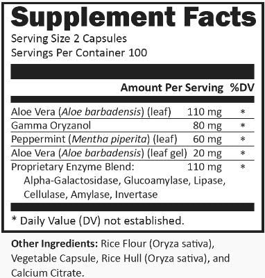200 capsules for digestive health