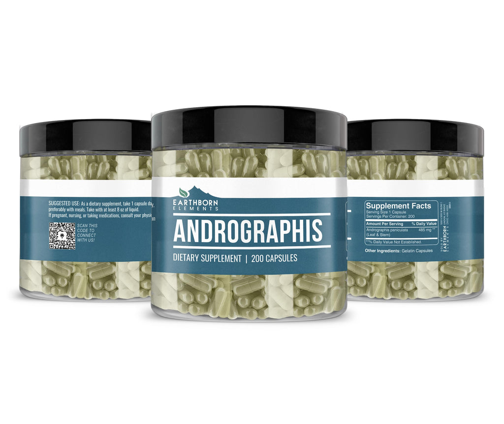 200 capsules of Andrographis extract