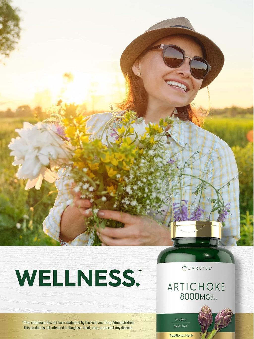 200 capsules of artichoke extract