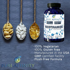 200 capsules of B3 Nicotinamide