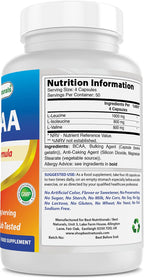 200 capsules of bcaa for endurance