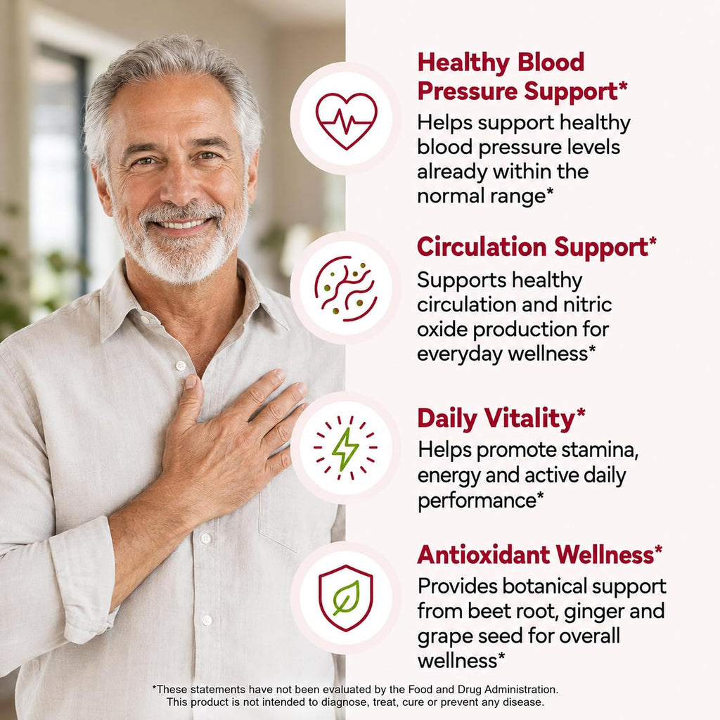 200 capsules of beetroot nutrition