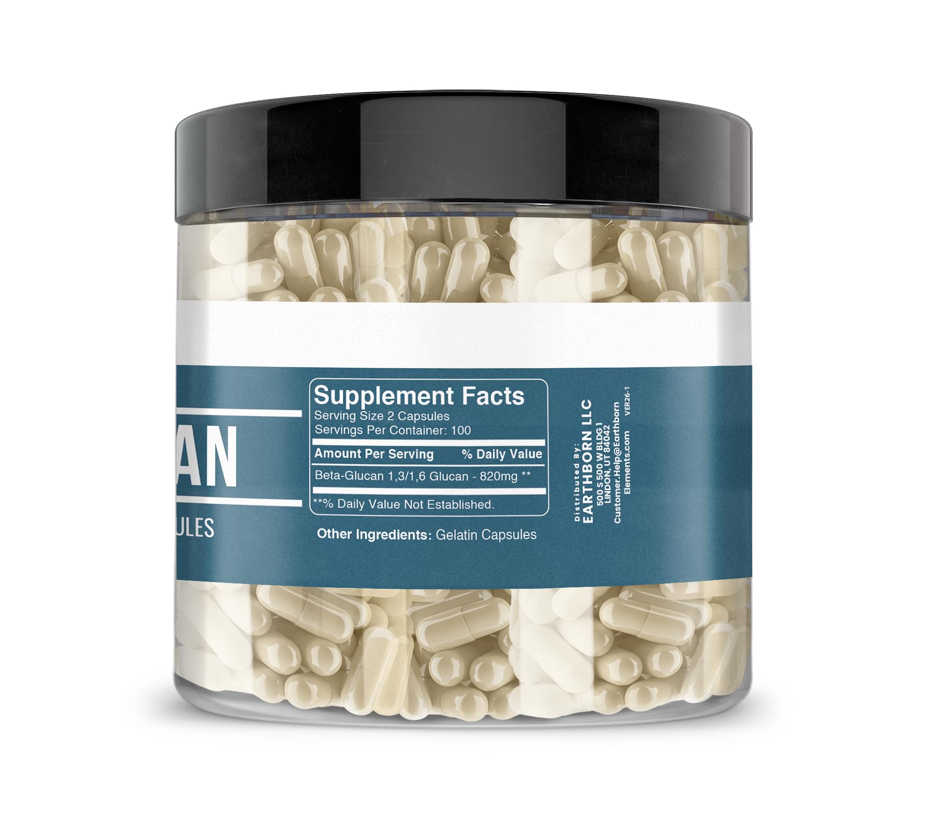 200 capsules of blended vitamins