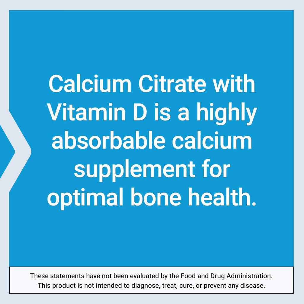 200 capsules of calcium citrate