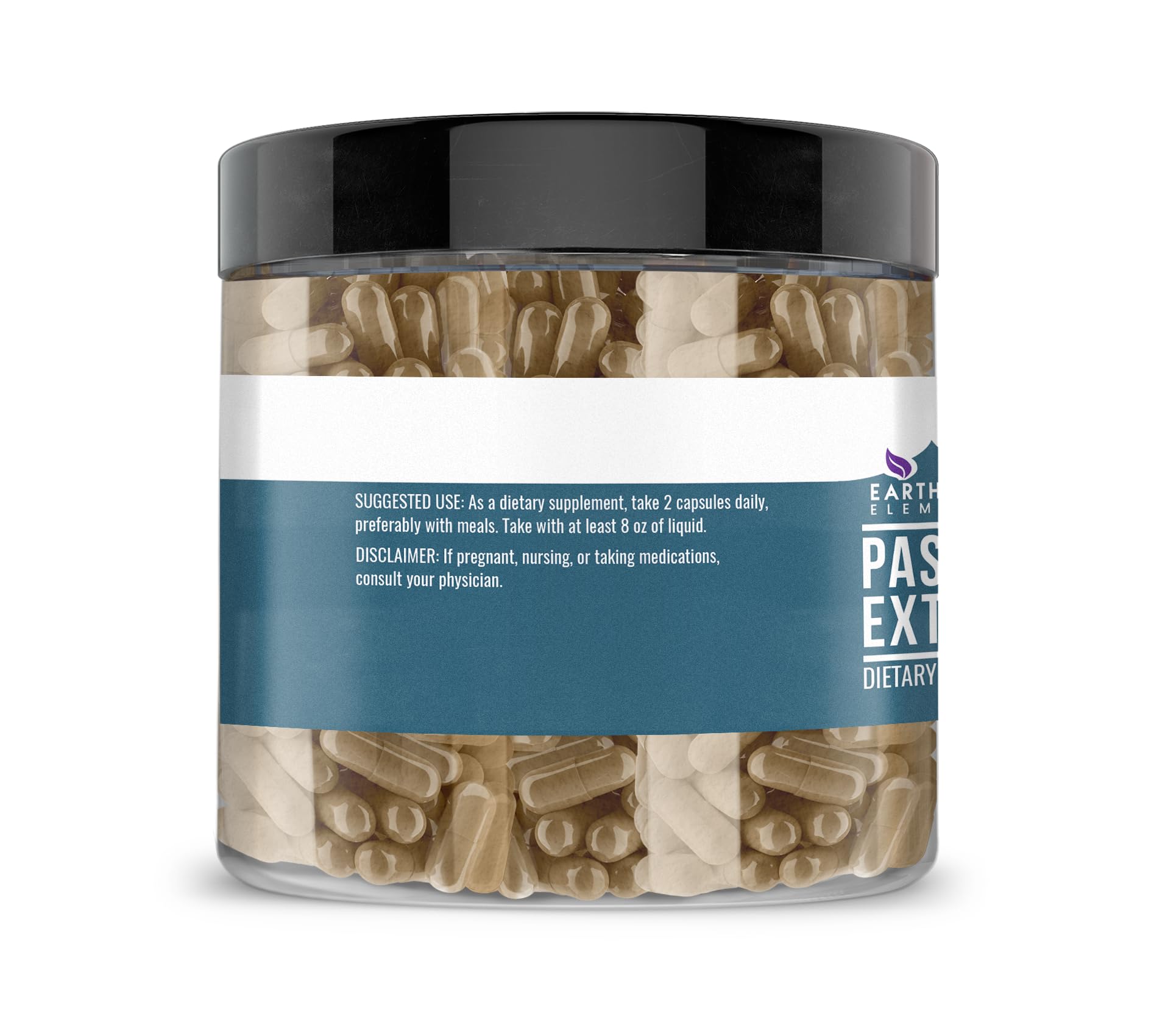 200 capsules of calming passion flower