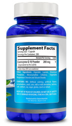 200 capsules of CoQ10 supplement
