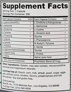 200 capsules of essential nutrients