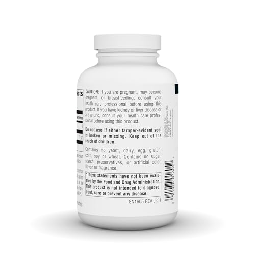 200 capsules of Glycine for convenient dosing