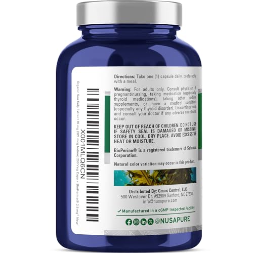 200 capsules of iodine goodness