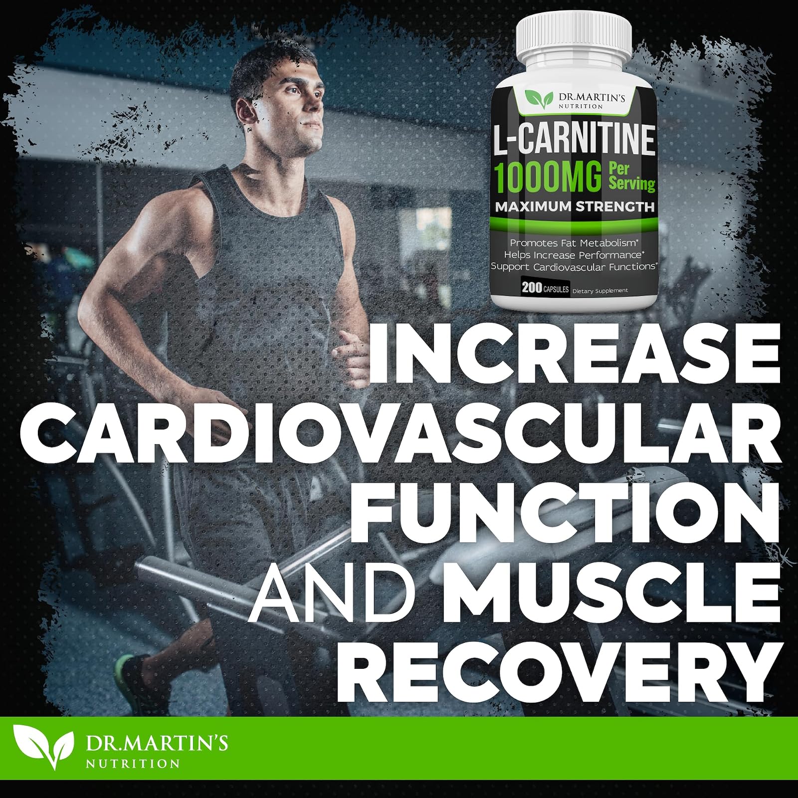 200 capsules of l-carnitine
