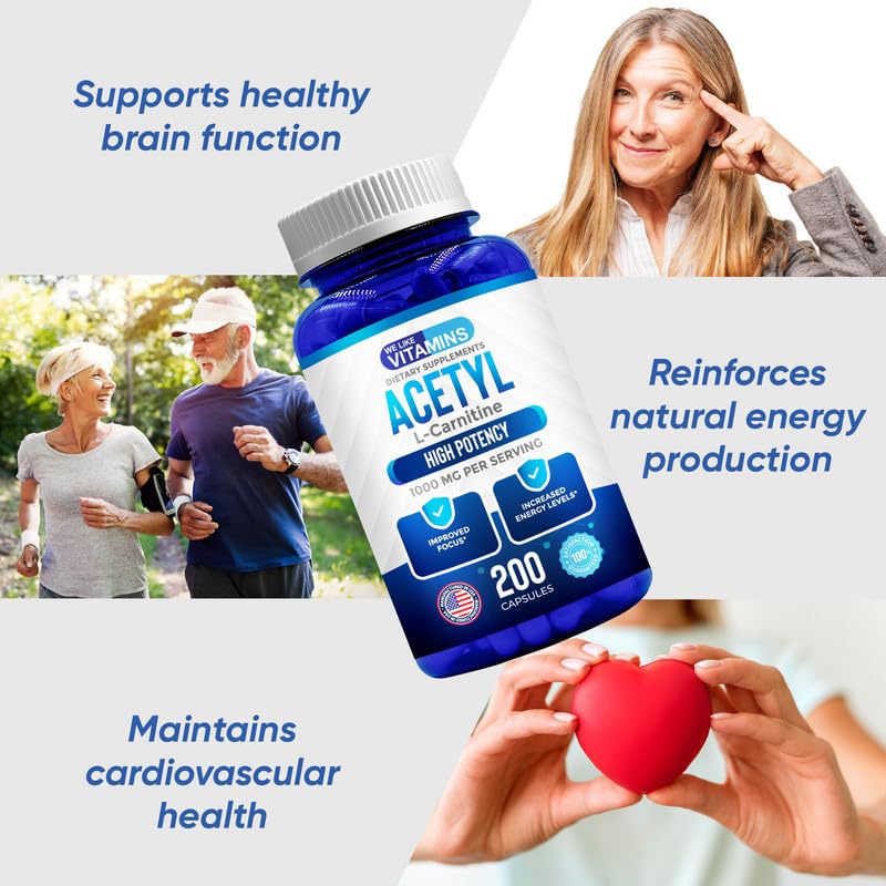 200 capsules of l-carnitine