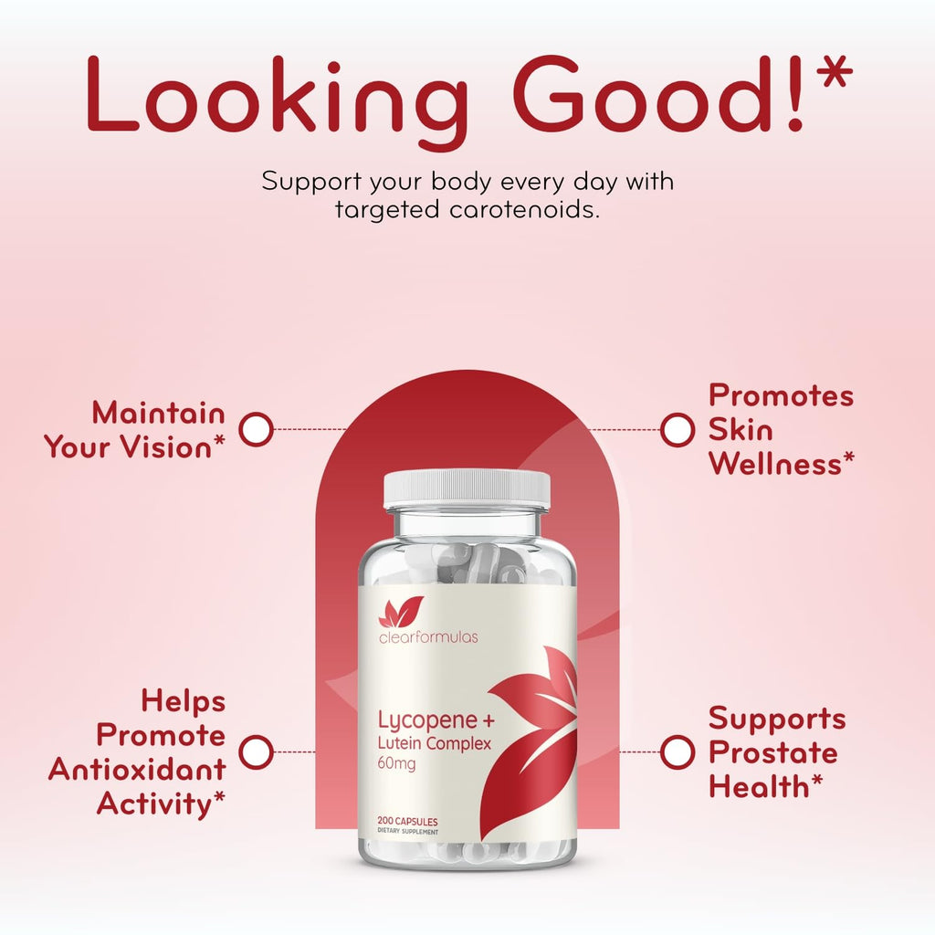 200 capsules of Lutein and Lycopene