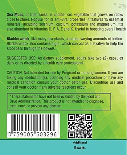 200 capsules of nutrient-rich supplements