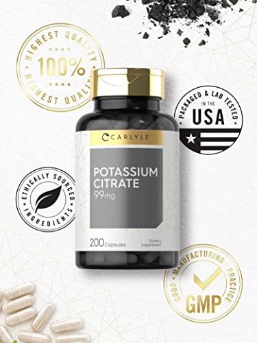 200 capsules of potassium citrate