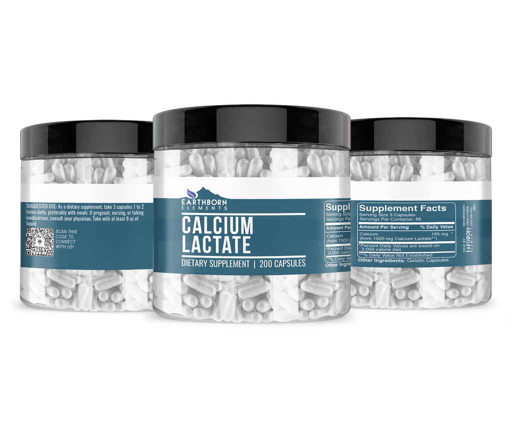 200 capsules of premium calcium supplement