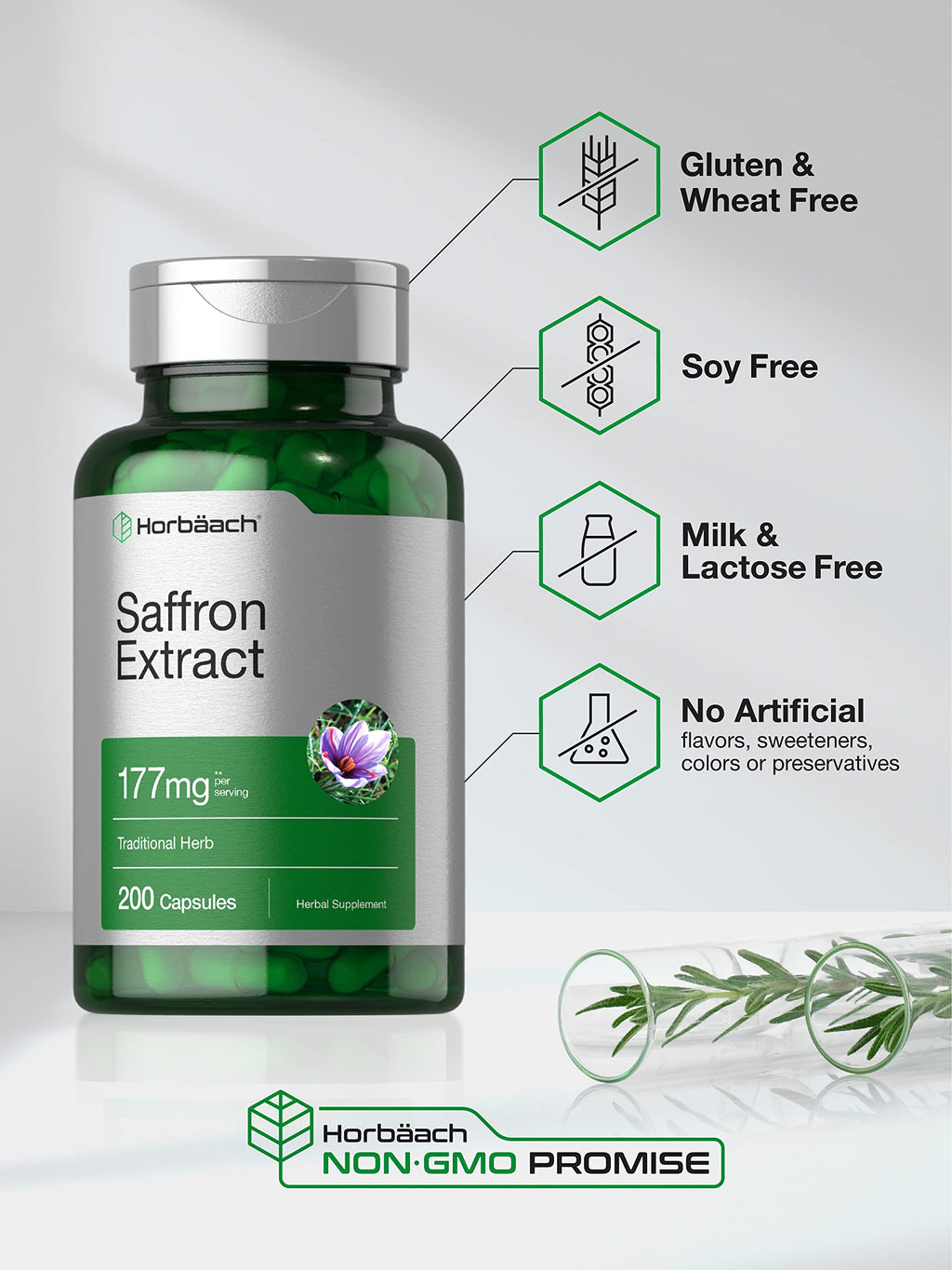 200 capsules of saffron extract