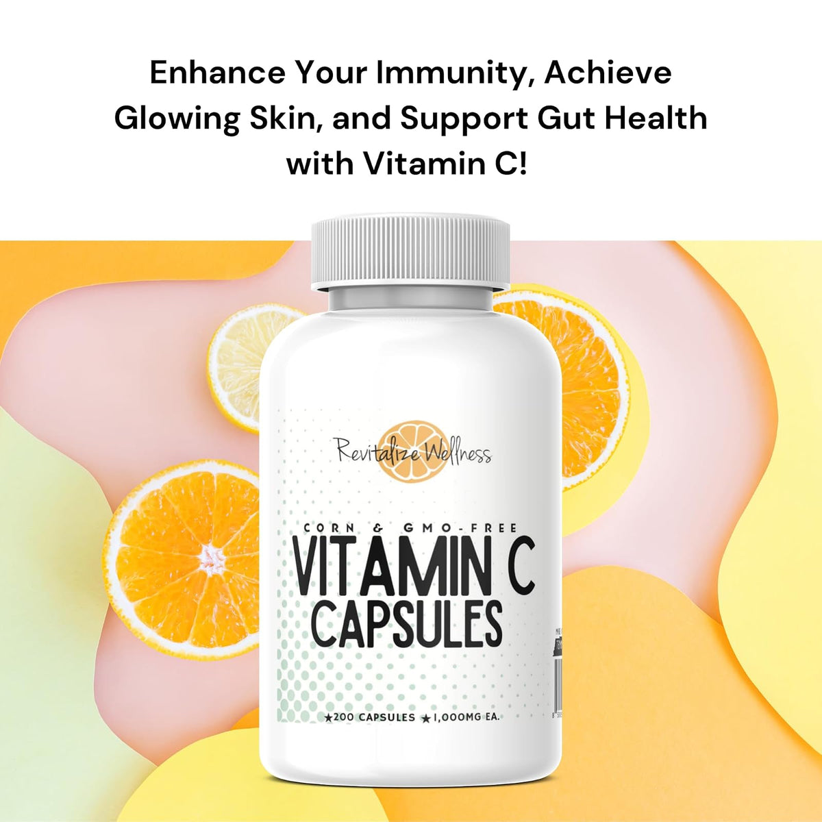200 capsules of Vitamin C