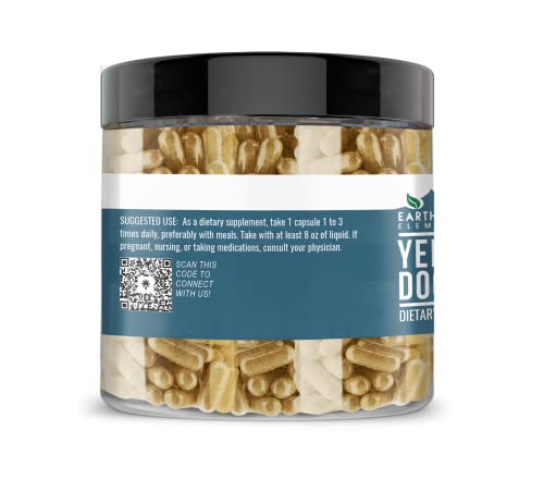 200 capsules of yellow dock root
