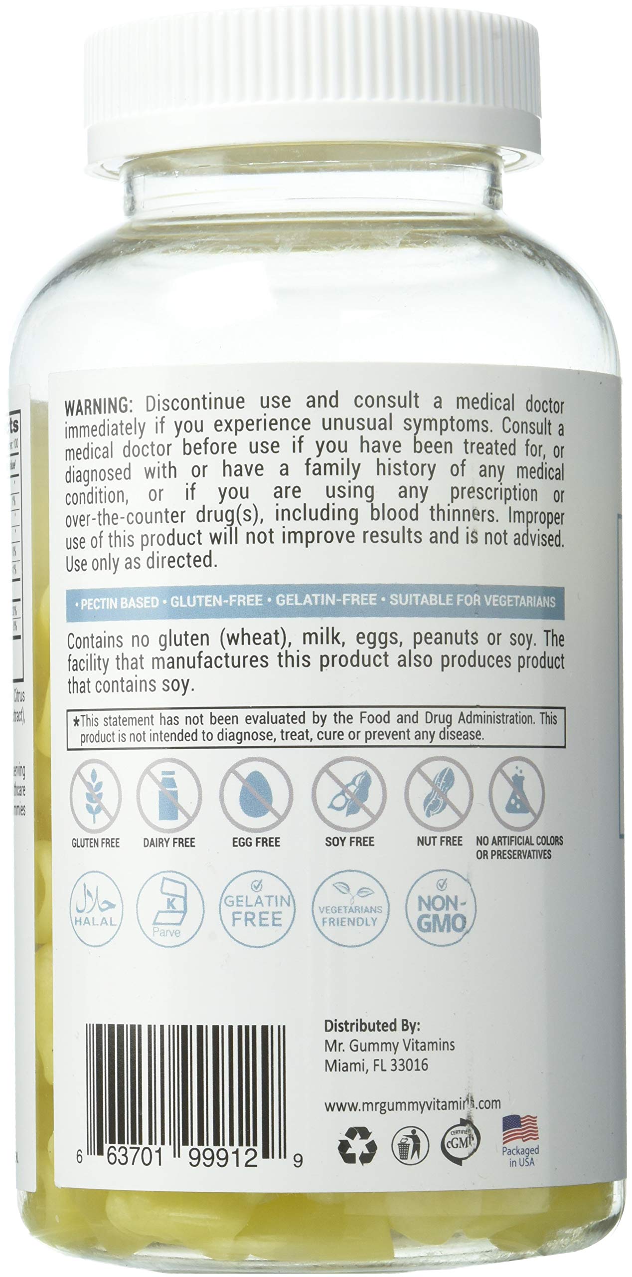 200 count calcium gummies for health